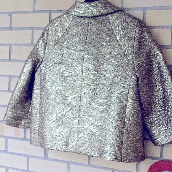 Milly of New York | Jackets & Coats | Milly Of New York French Metallic ...